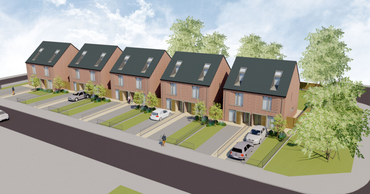 10 new three bed homes have been approved in Unsworth by Bury Council ...
